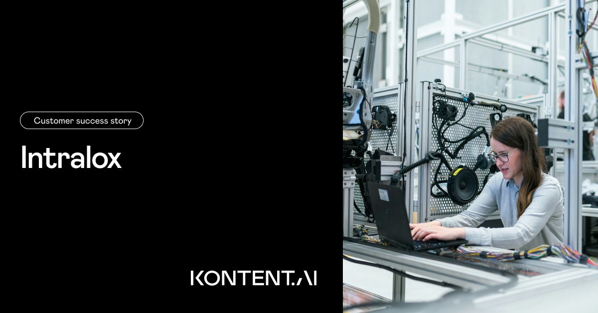 Intralox - Customer Success Story & Review | Kontent.ai